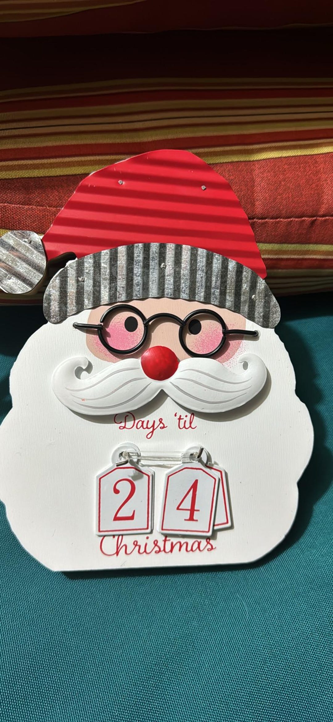 Santa Countdown Calender - Etsy