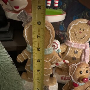 New Christmas Gingerbread Family Statues - Etsy