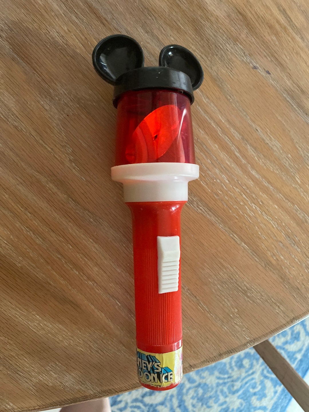Vintage Mickey Disney Flashlight Spinner 1975 - Etsy