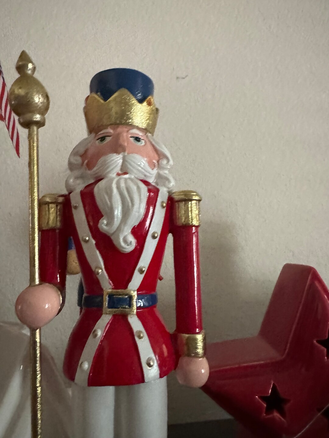 Patriotic Uncle Sam Soldier Statue - Etsy