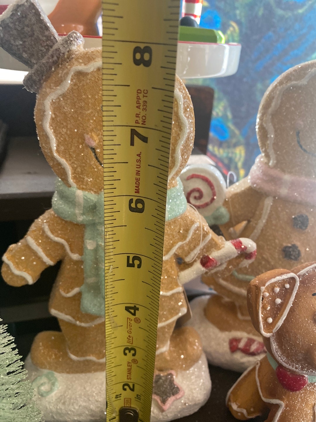 New Christmas Gingerbread Family Statues - Etsy