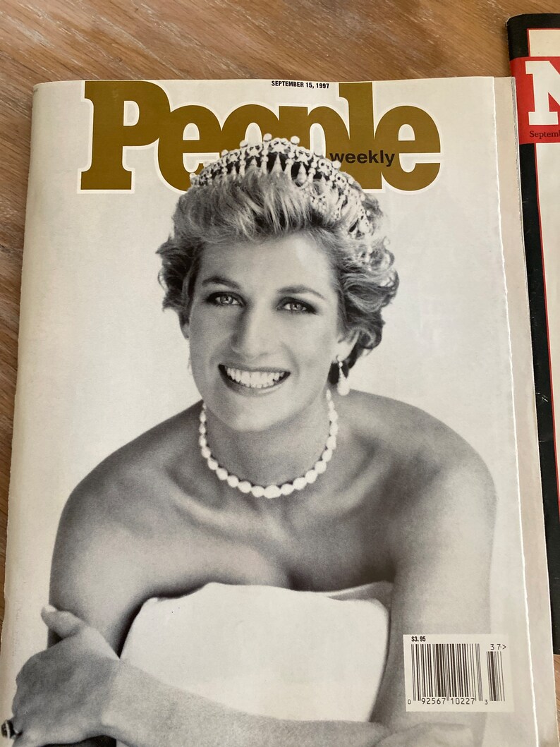 Lady Diana Princess Diana Wales Magazine 2 Tribute to Her Life 1997 - Etsy