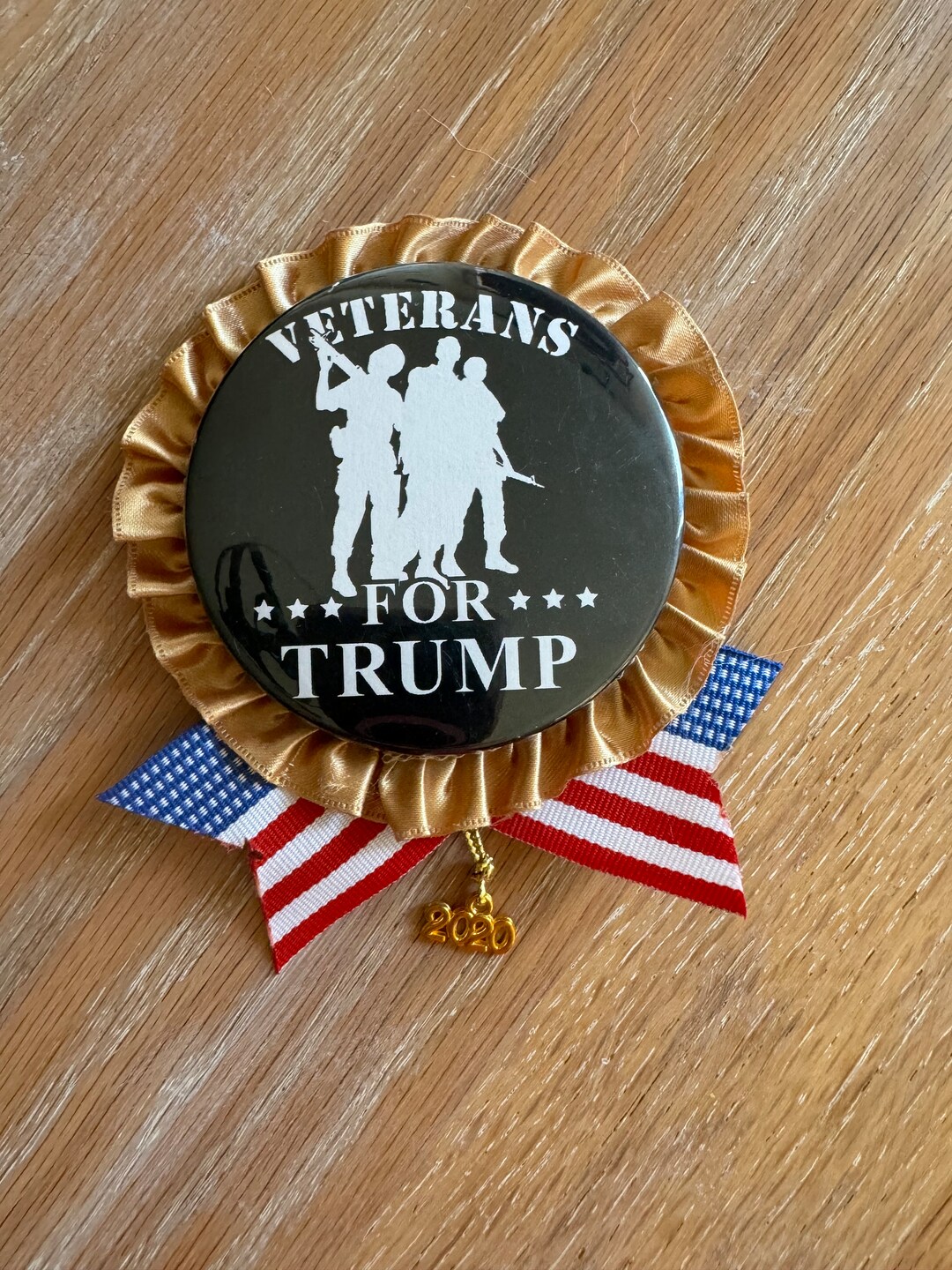 Veterans for Trump Button - Etsy
