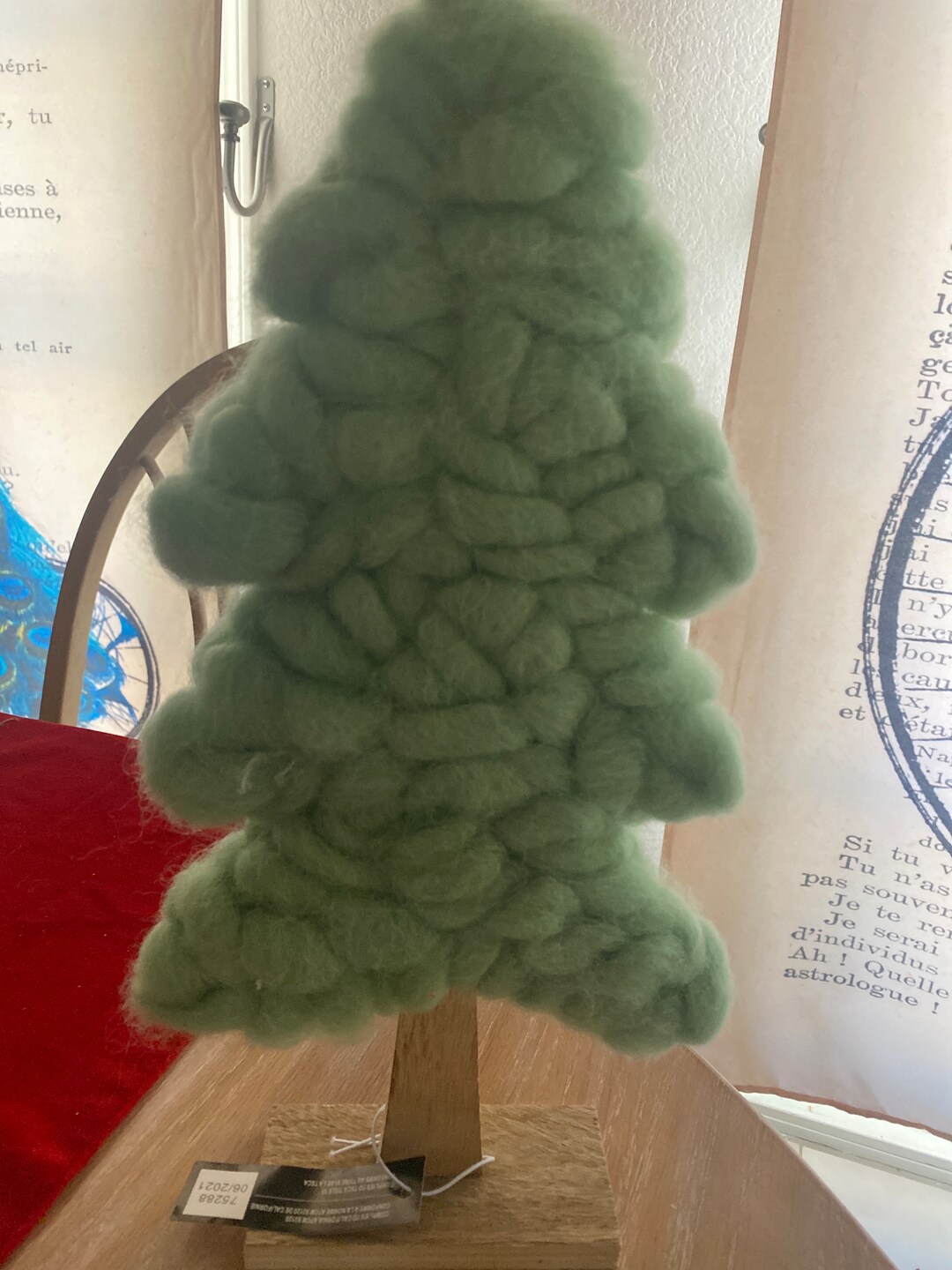 Wool Christmas Tree Accent Decor - Etsy