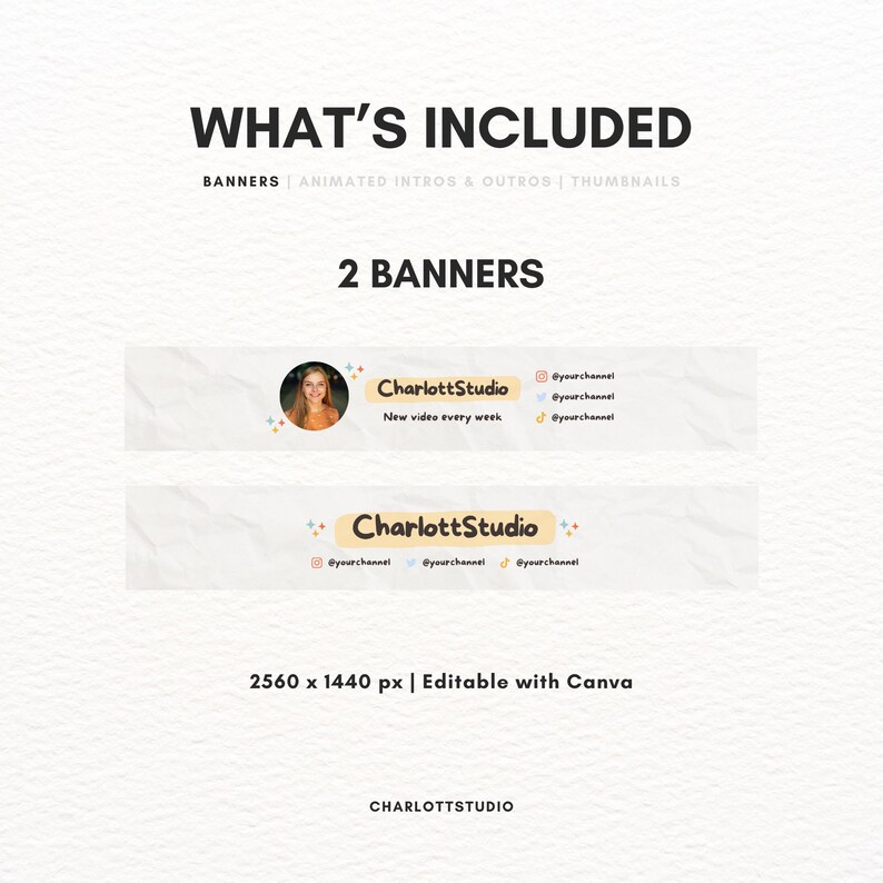 School Notepaper Youtube Branding Kit | Animated Youtube Intro & Outro ...