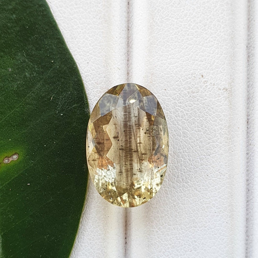 Natural Scapolite Cut Stone Beautiful Scapolite Gemstone Oval Shape ...