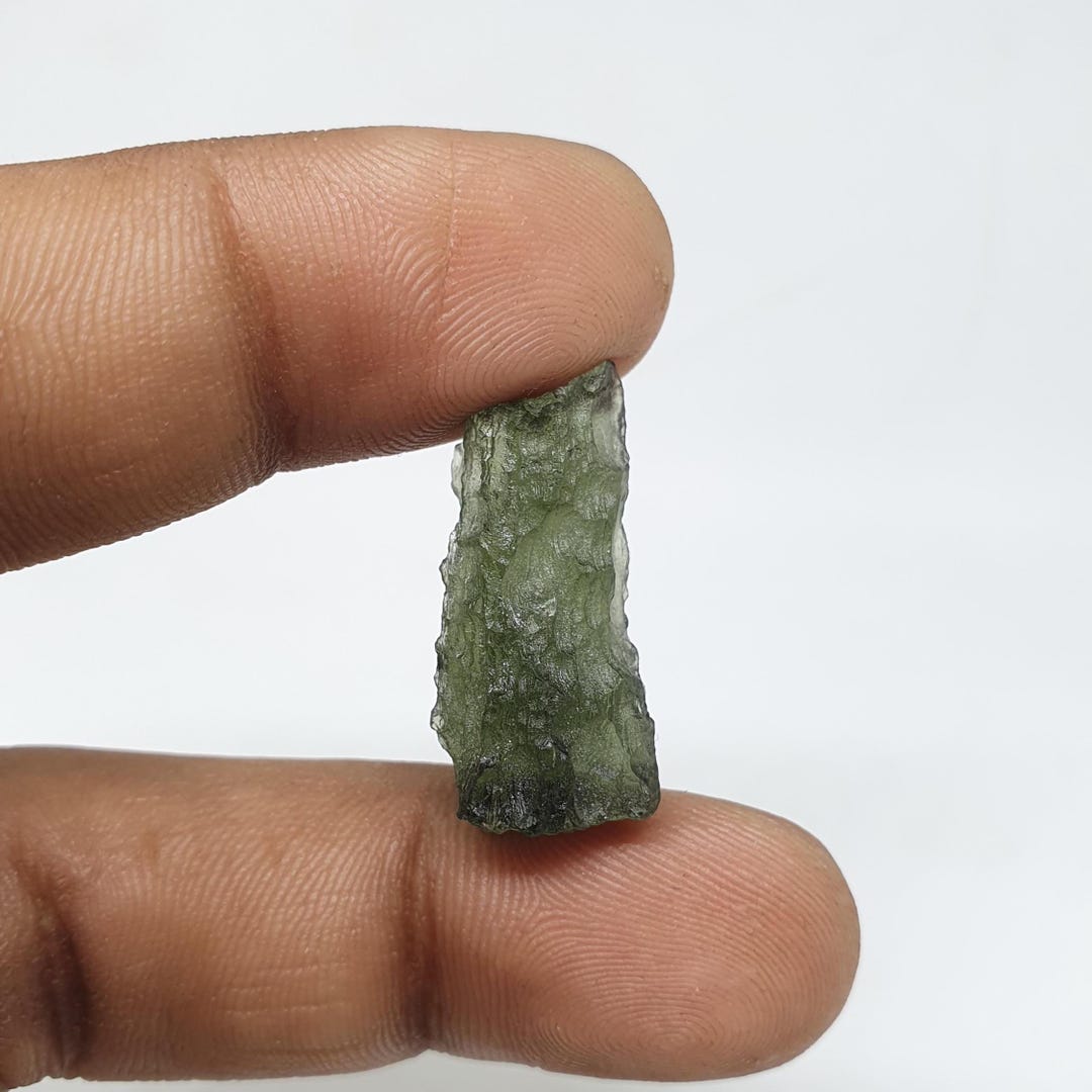 Rare Natural Moldavite Czech Republic Moldavite Mineral Specimen ...