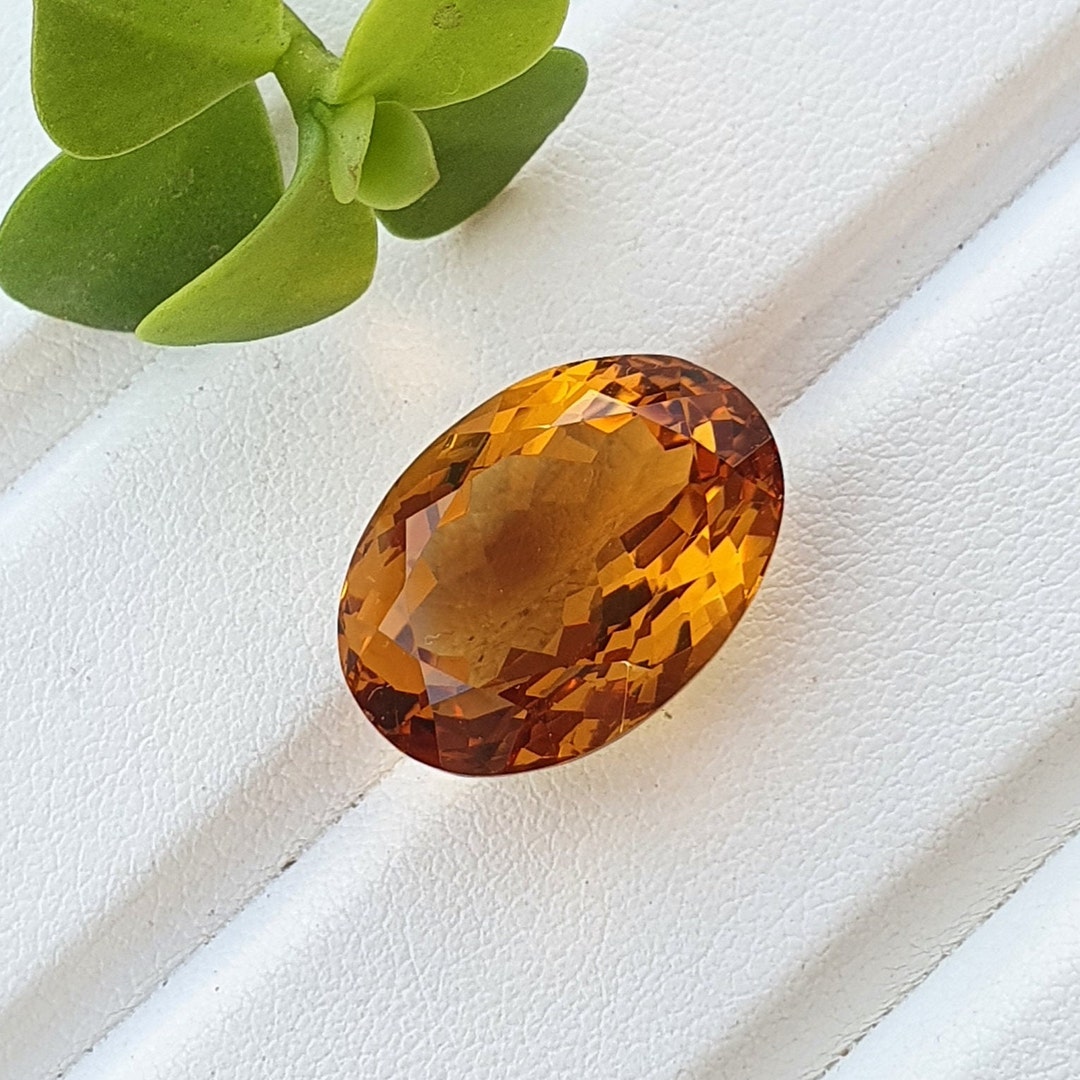 AAA Golden Citrine Cut Stone Very High Quality Natural Citrine Gemstone ...