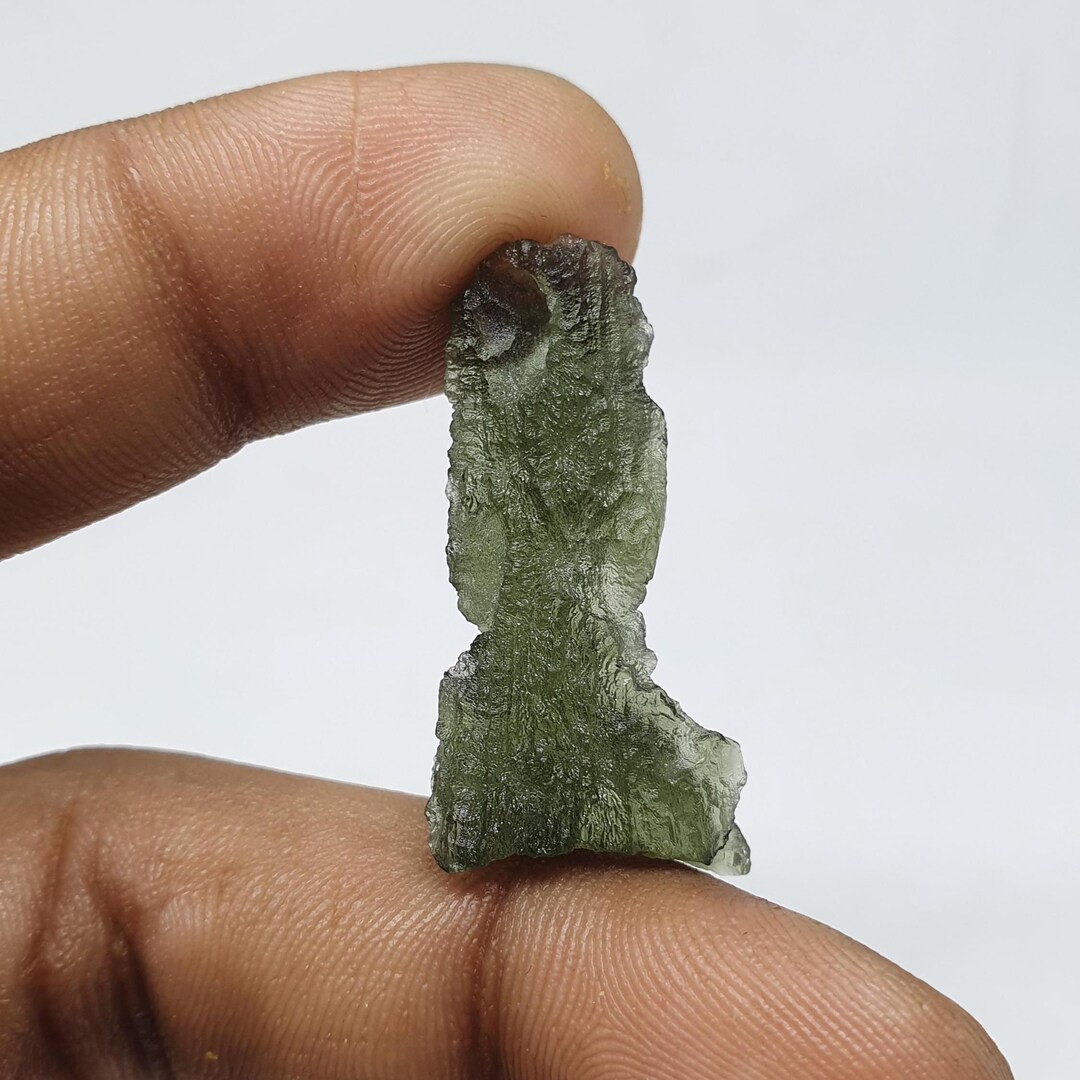 Rare Natural Moldavite Czech Republic Moldavite Mineral Specimen ...