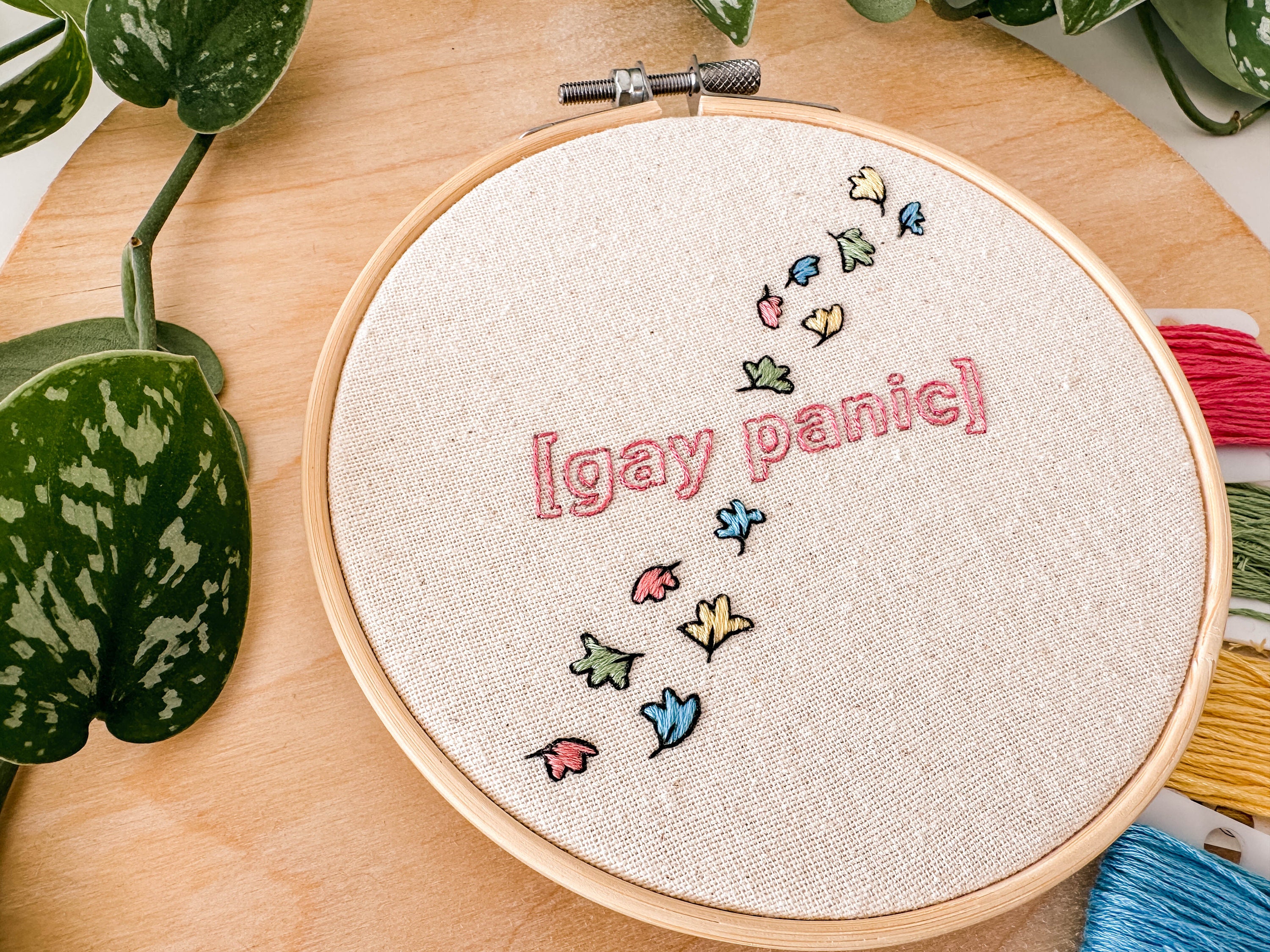 Heartstopper Hand Embroidery Pattern, Tv Show Inspired Embroidery, Gay ...