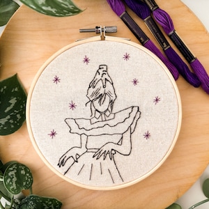 Wednesday Addams Dance Hand Embroidery Tv Show Inspired Embroidery ...