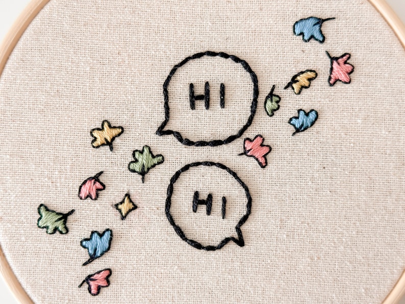 Heartstopper Hand Embroidery Pattern Tv Show Inspired - Etsy