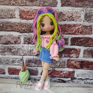 Amigurumi Pattern | Lucia Doll by Pollytoys | Handmade Crochet Toy PDF ...