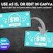 Editable Kids Reward Bucks, Mom Bucks, Chore Bucks, Play Money, Pretend ...