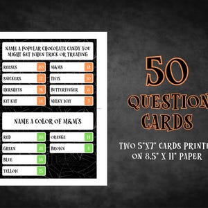 Halloween Family Feud Game, Printable Halloween Game, Halloween Game ...