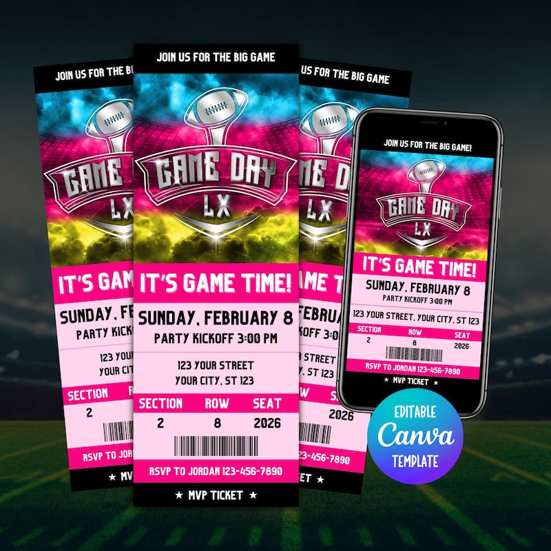 Benito Bowl Invitations - Etsy