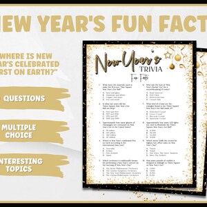 New Years Games | New Years Eve Games | New Years Trivia | New Years ...