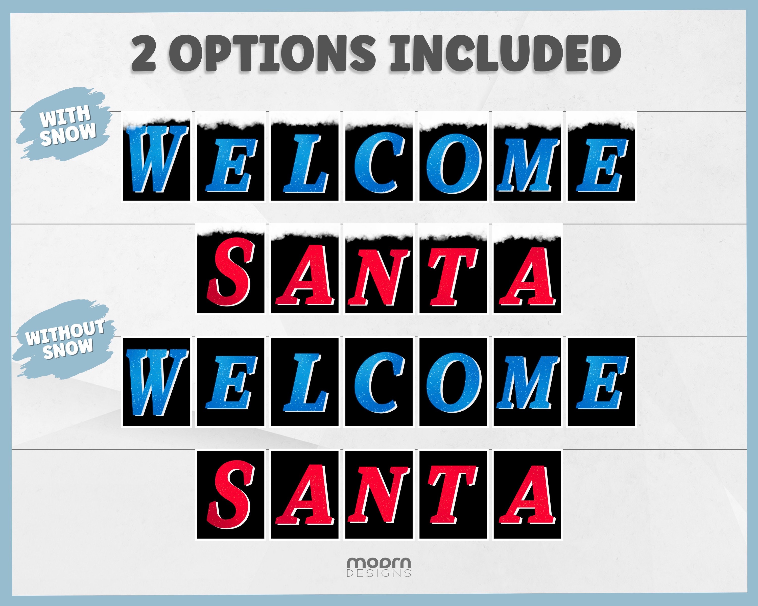 Elf Movie Printable Banner | Elf Banner | Elf Movie Party | Buddy the ...