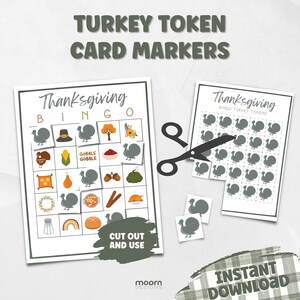 Thanksgiving Bingo | Thanksgiving Activity | Thanksgiving Printable ...