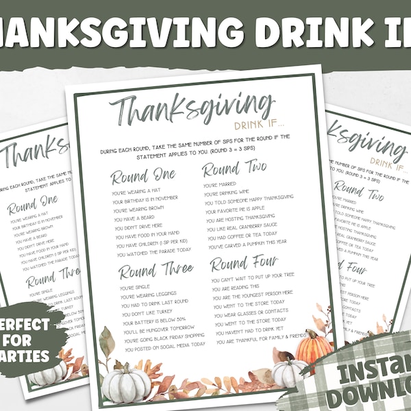 Take a Sip Game - Etsy