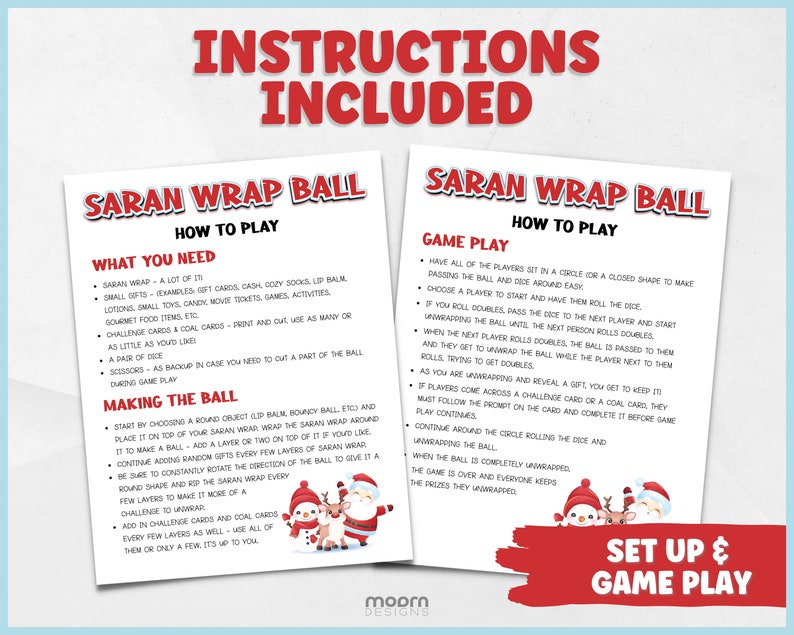 Saran Wrap Game Saran Wrap Ball Game Saran Wrap Challenge - Etsy