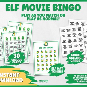 Elf Movie Games Bundle | Christmas Movie Games | Christmas Games ...