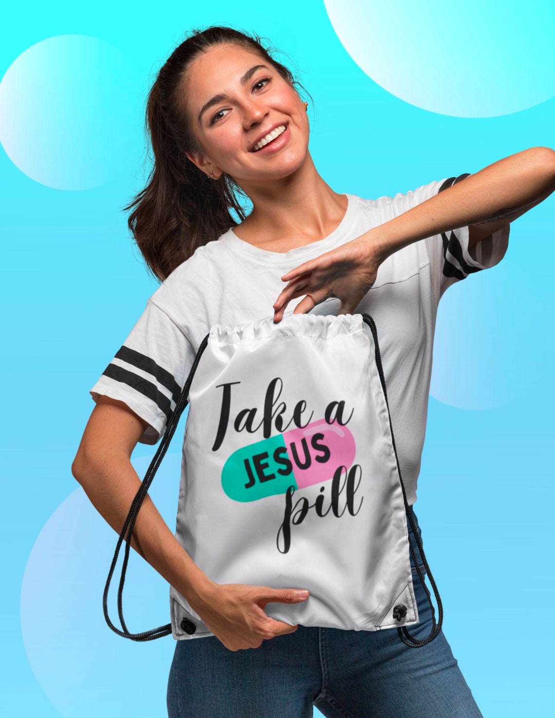 Take A Jesus Pill SVG, Christian SVG, Jesus SVG, Cricut, Silhouette - Etsy