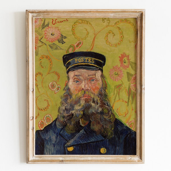 Van Gogh Postman Printable - Etsy