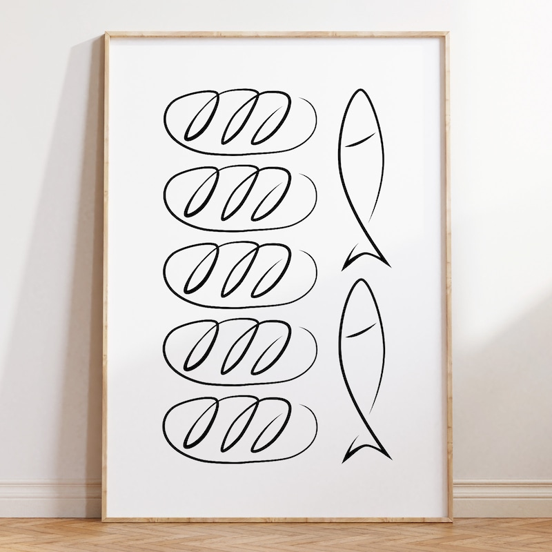 Christian Line Art - Etsy