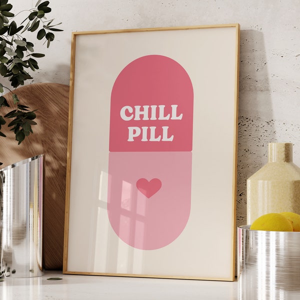 Chill Print - Etsy