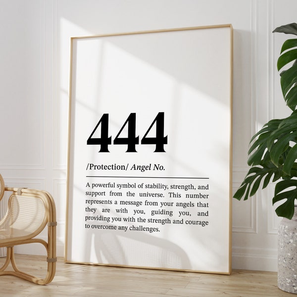 Number Poster - Etsy