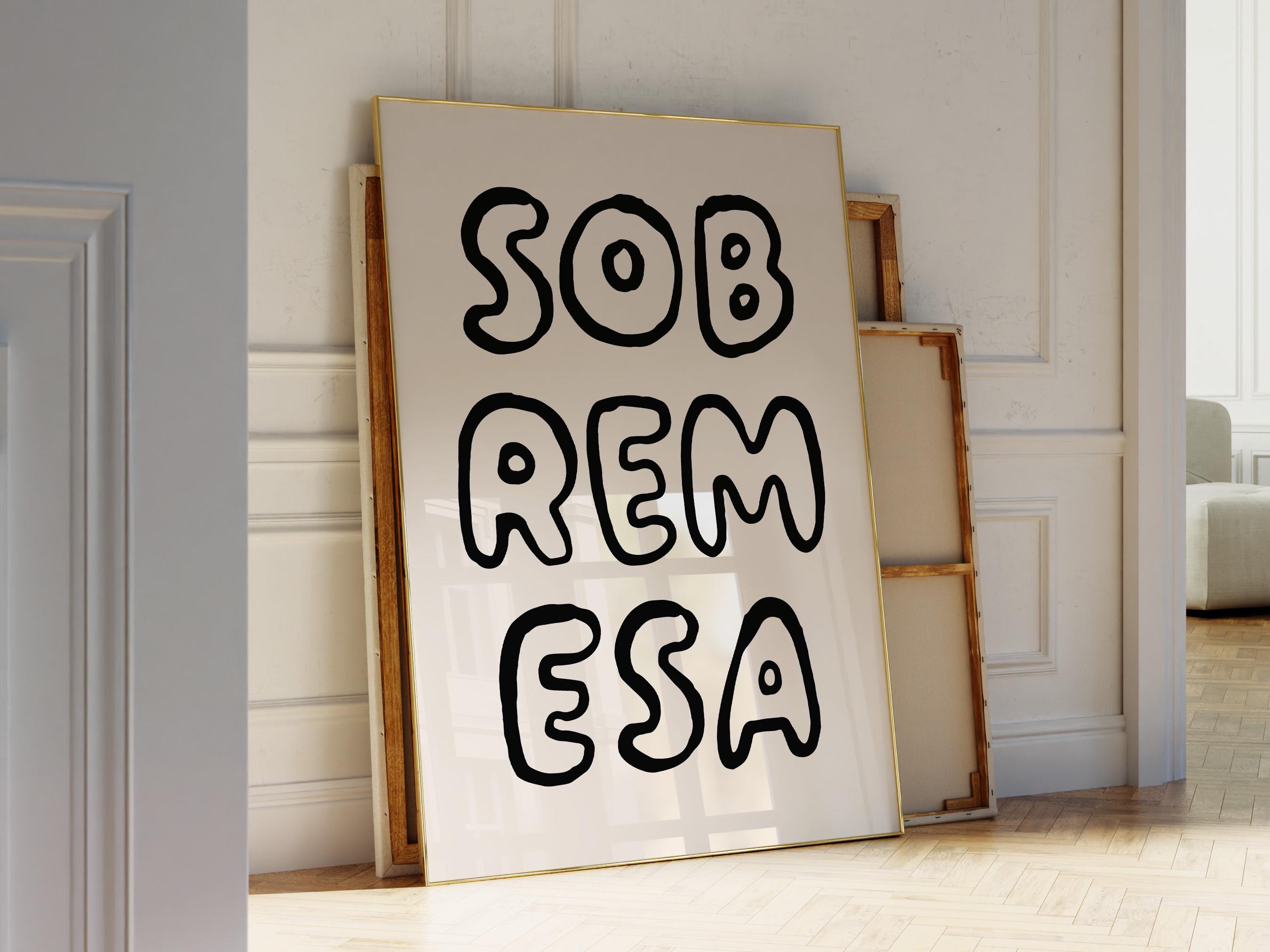 Spanish Word Art Face