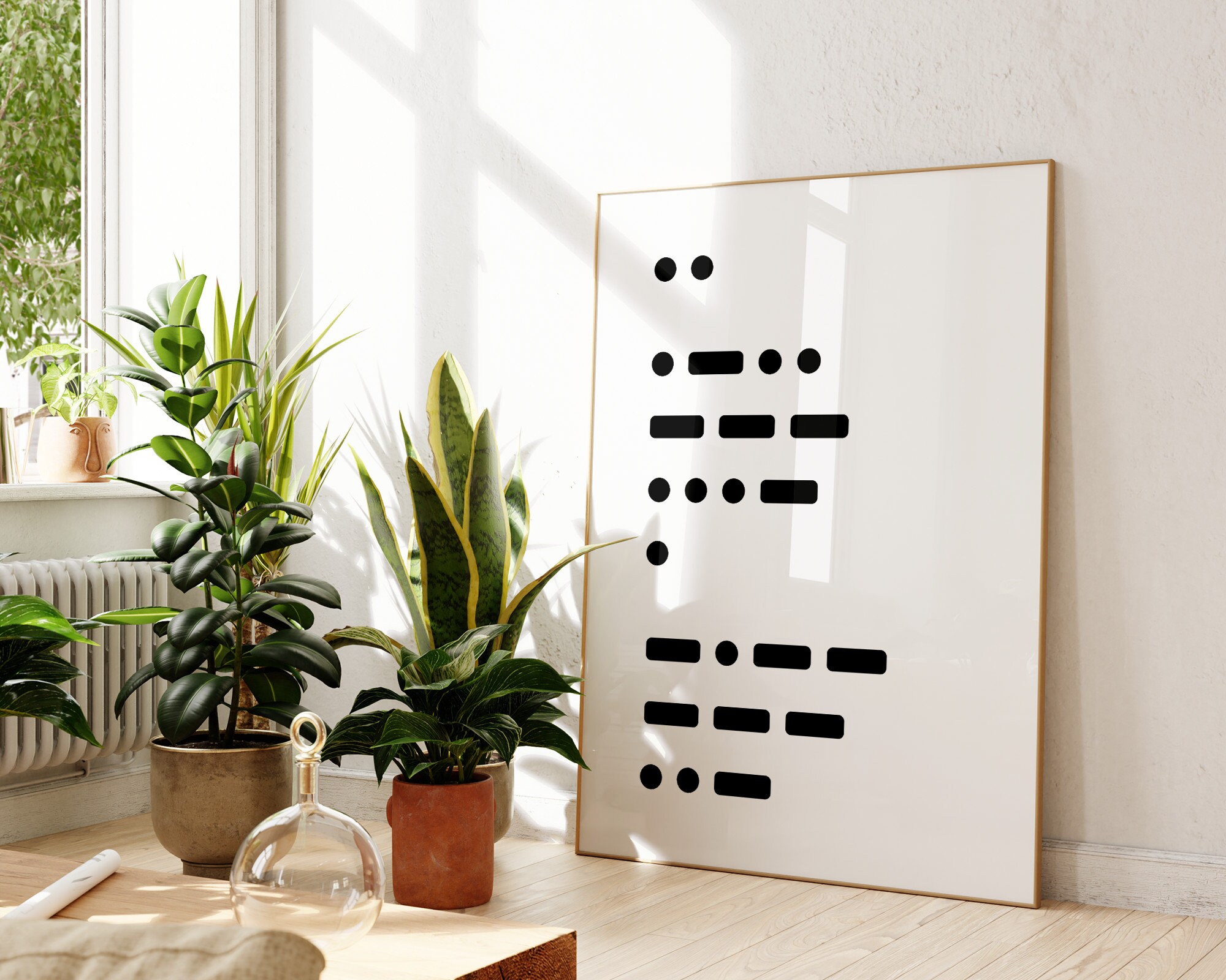 I Love You Morse Code Print Printable Trendy Romantic Quote - Etsy