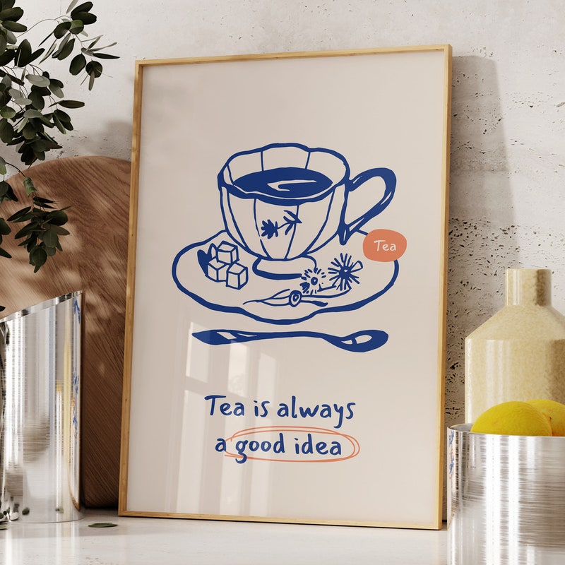 Tea Quote - Etsy