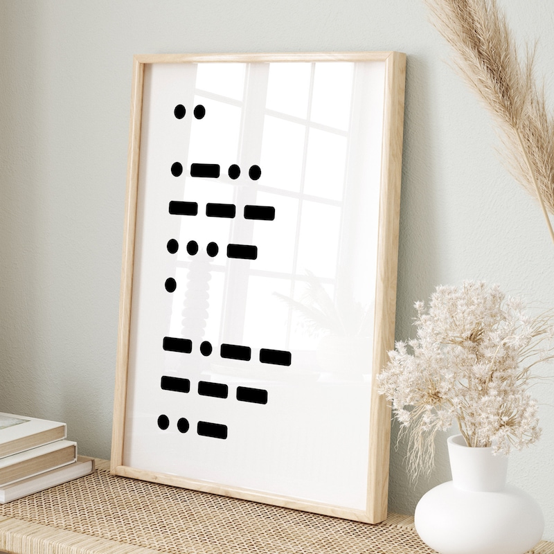 Morse Code - Etsy