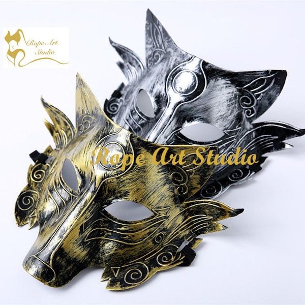 Venetian Wolf Masks - Etsy
