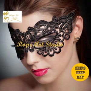 Lace mask - Etsy