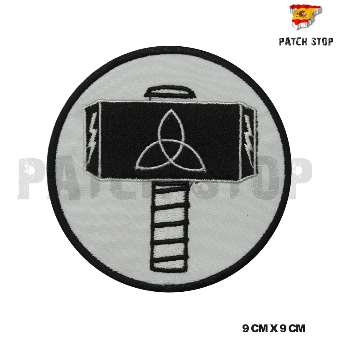 Thor Hammer Embroidery Patch Iron on Patch Sew Badge DIY - Etsy