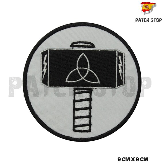 Thor Hammer Embroidery Patch Iron on Patch Sew Badge DIY - Etsy