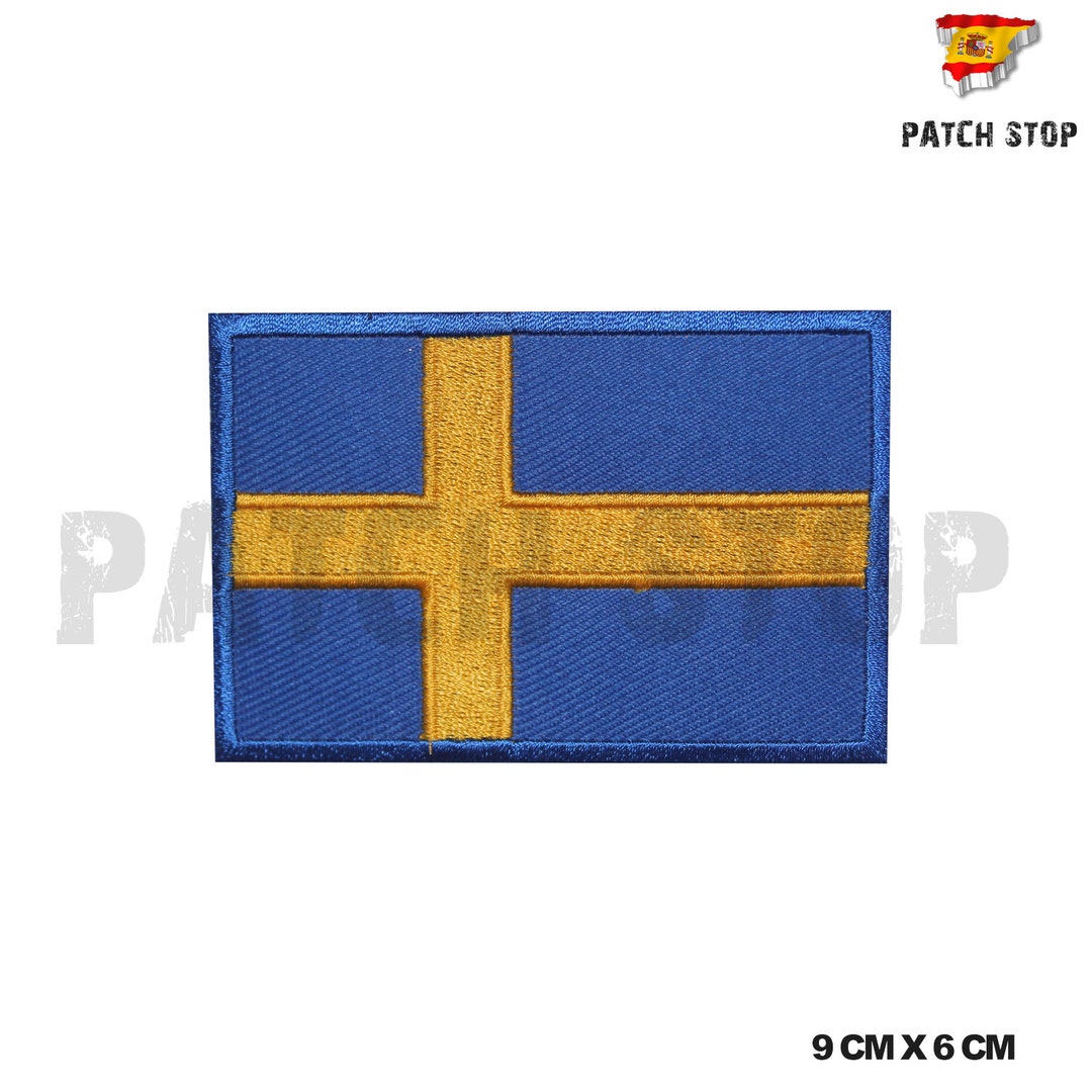 Sweden National Country Flag Embroidery Patch Iron on Patch - Etsy