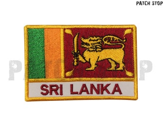 Sri Lanka Flag Patch - Etsy