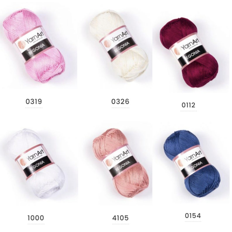 Yarnart Begonia New Color Yarn Bikini Yarn Doll Yarn Soft Yarn ...
