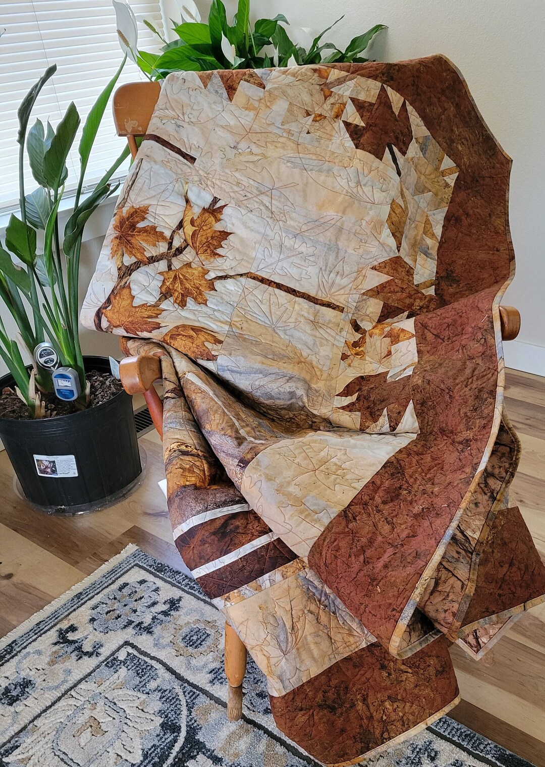Handmade Windswept Quilt - Etsy