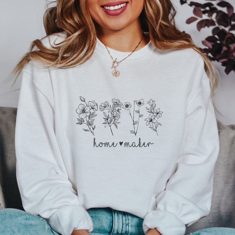 Homemaker Sweatshirt Homemaker Tshirt Homemaker Shirt Homeschool ...