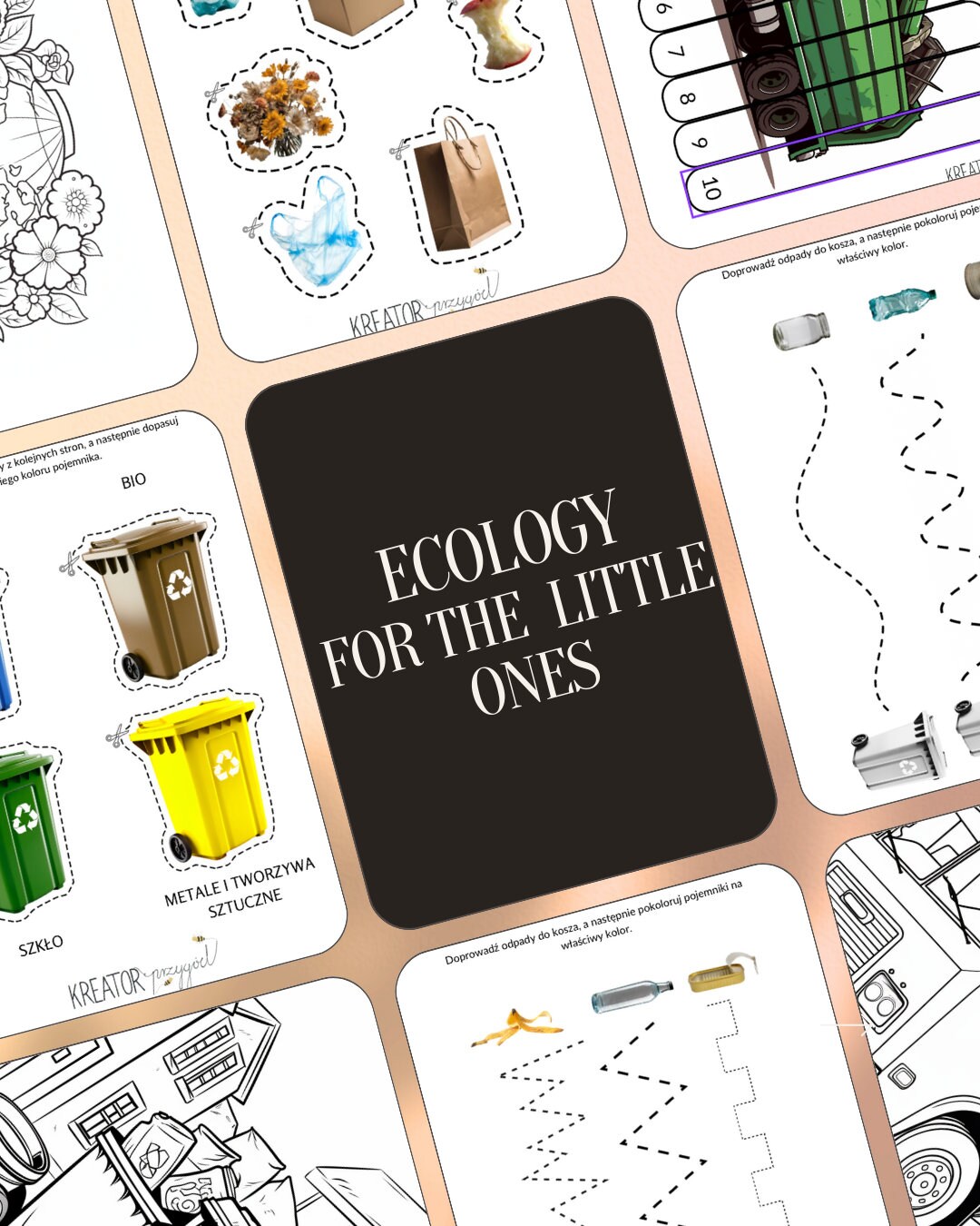 Earth Day Printable: Recycling Challenge Game for Waste Sorting ...