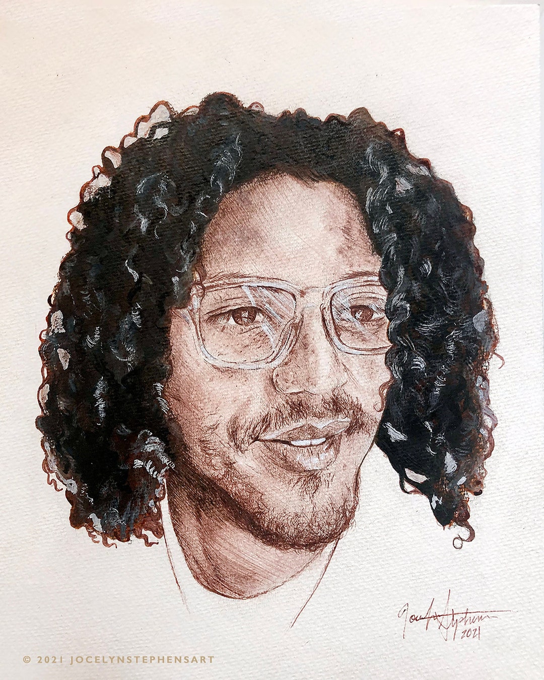 Custom Portrait Drawing | Pen and Ink Drawing, Portrait Drawing From ...