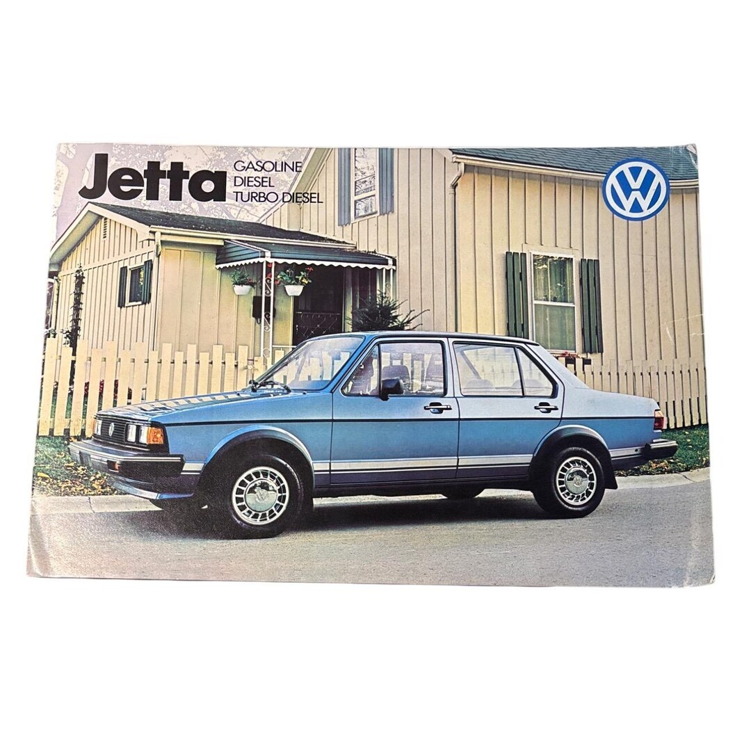 1983 Volkswagen Jetta Sales Brochure Original W/ Specifications Canada ...