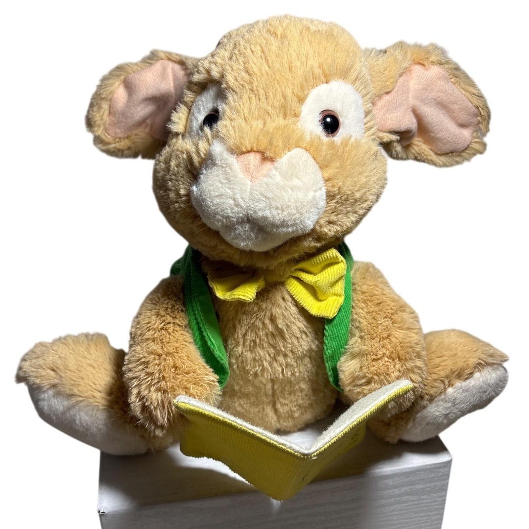 Cuddle Barn Storytime Tan Bunny Animated Talking the Adventures of ...