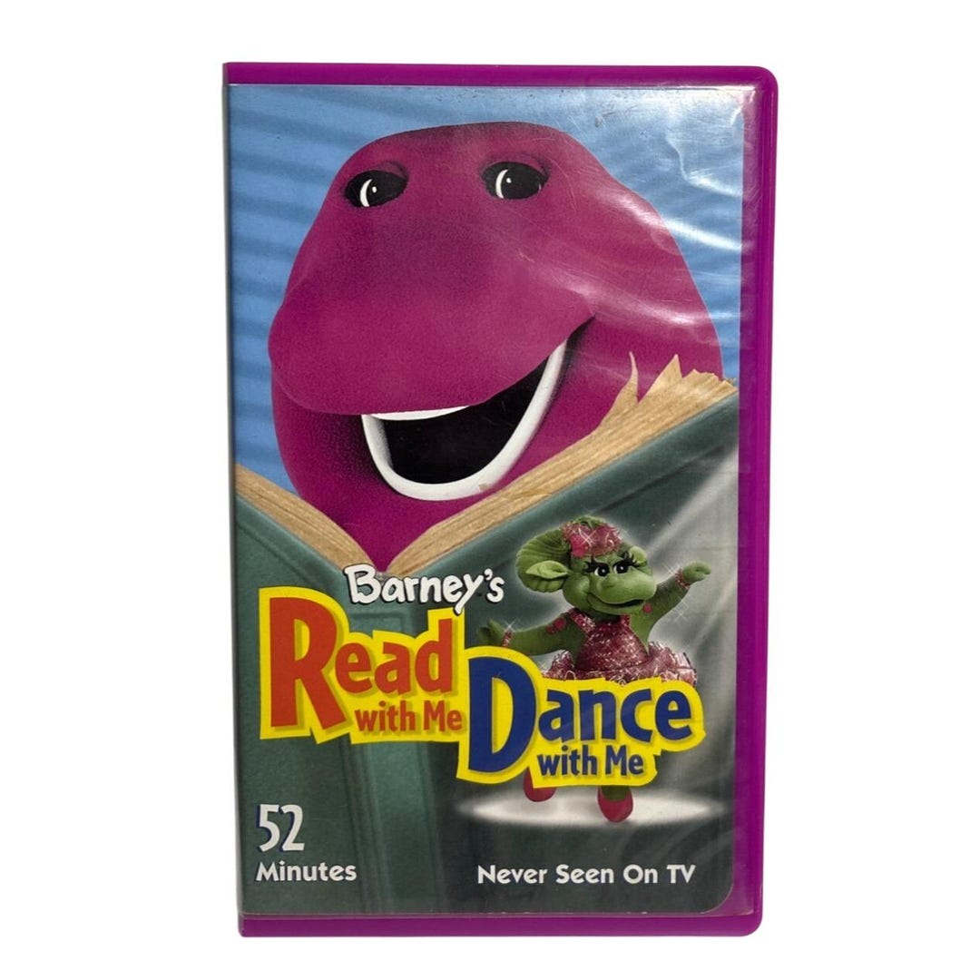 Barneys Read With Me Dance With Me VHS Tape Never Seen on TV 2003 Songs ...