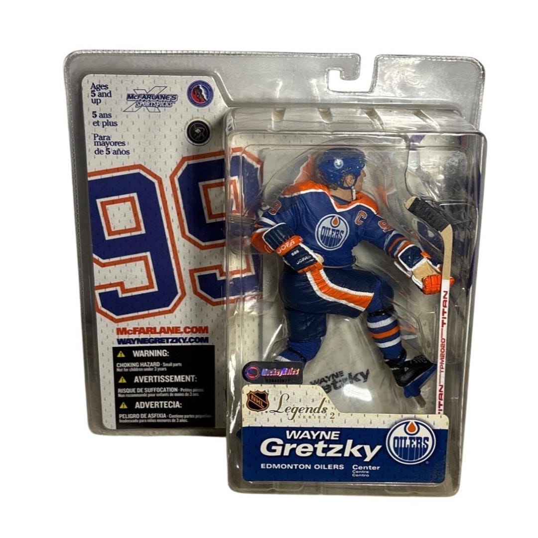 2005 Mcfarlane NHL Legends Series 2 Wayne Gretzky #99 Edmonton Oilers ...